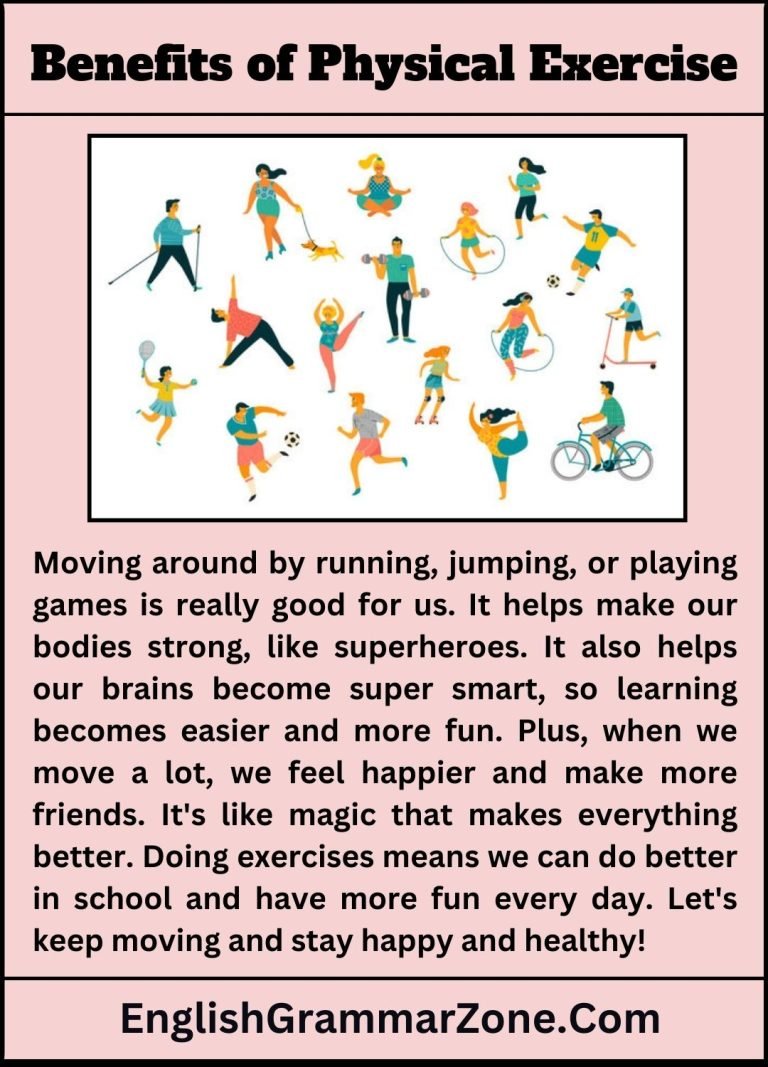 Paragraph On Benefits Of Physical Exercise In English [100, 150, 200 ...