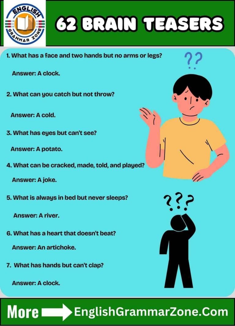 Master 62 Unique Brain Teasers And Short Puzzles For Kids