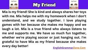 Paragraph On My Friend In English For Kids [100, 150, 200, 250 And 300 ...