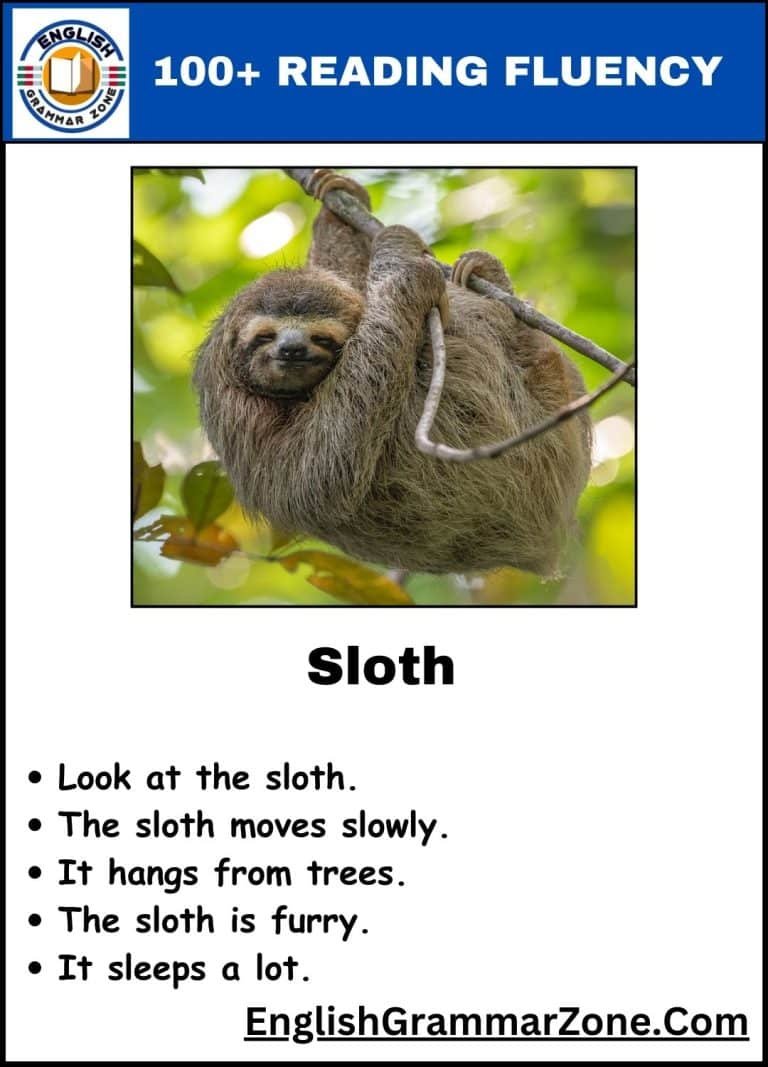 Reading Fluency Worksheets For Kindergarten