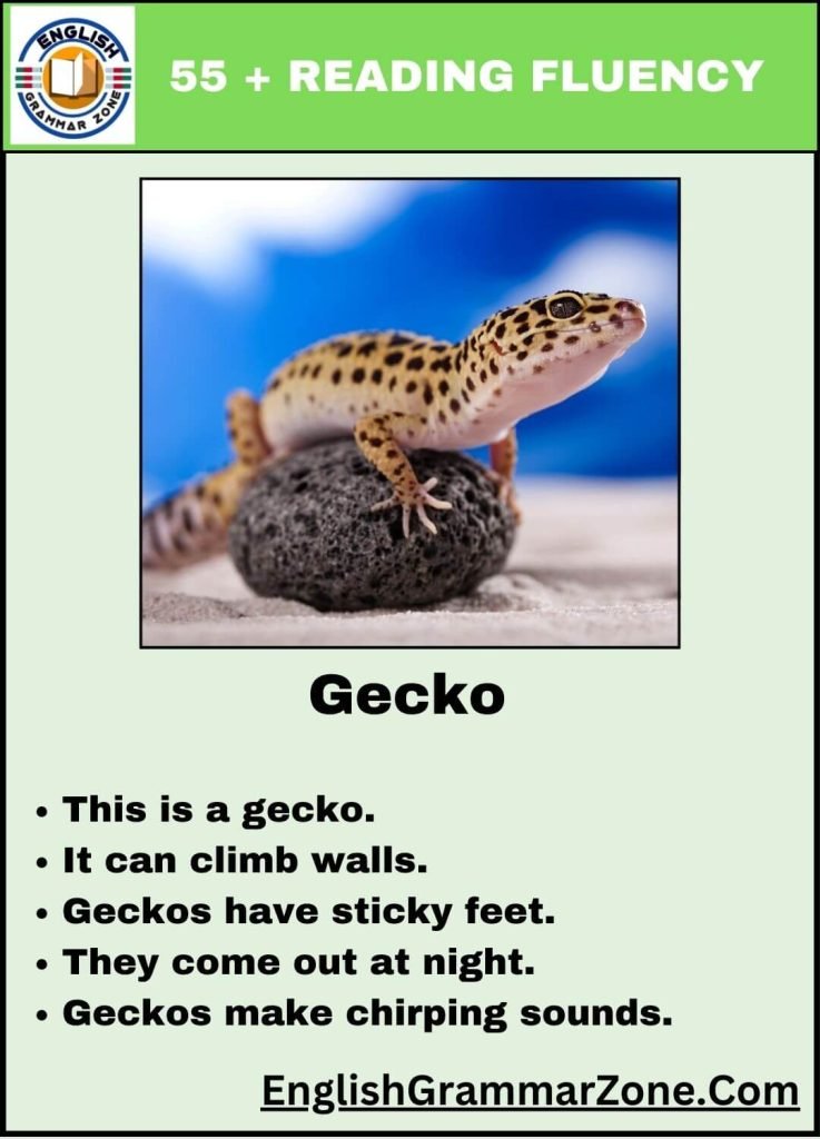 Engaging Reading Fluency Sheets For Kindergarten