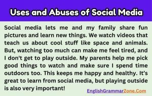 Paragraph On Uses And Abuses Of Social Media -[100,120,150,200 And 250 ...