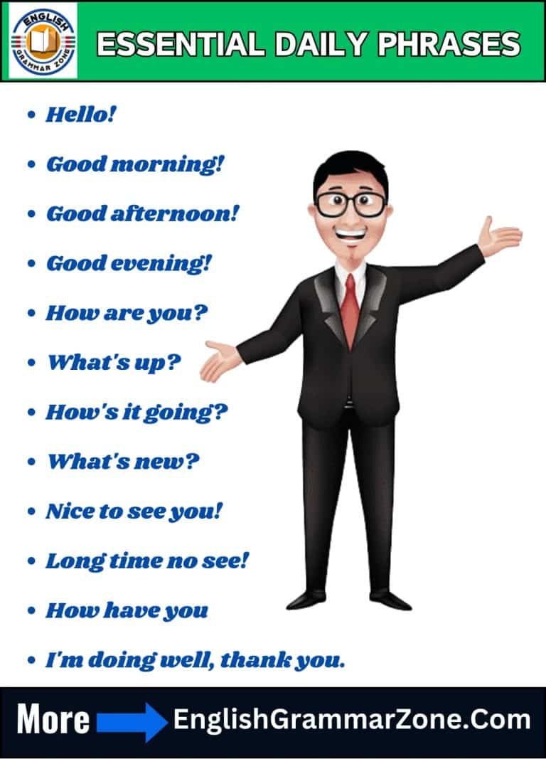 Learn 88 Essential Daily Phrases Mastering Everyday Conversations