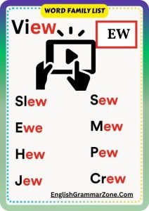 Word Making With Letter EU Worksheet For 1st Grade