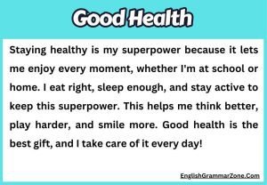 Paragraph On Good Health In English [100, 150, 200, 250 And 300 Words]