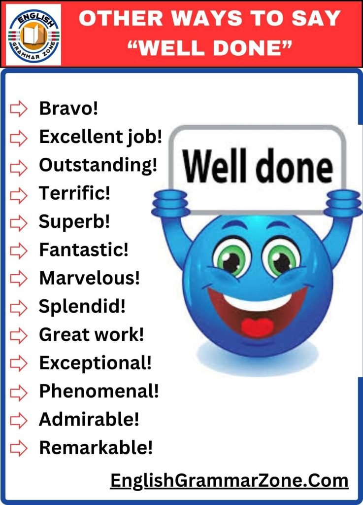 20 Creative Alternatives To Well Done