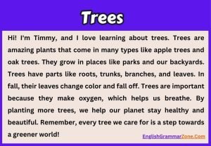 Paragraph On Trees In English [100, 150, 200, 250 And 300 Words]