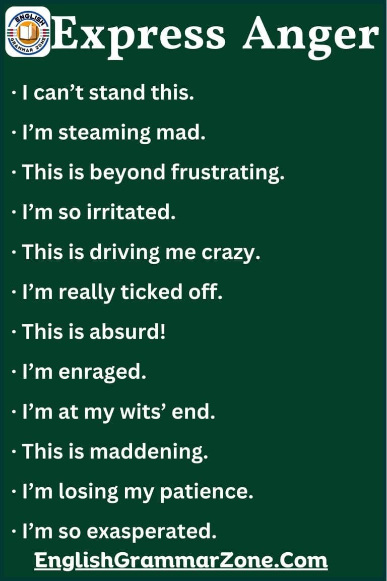 How To Express Your Anger In A Healthy Way