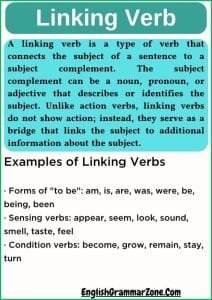 Linking Verbs Definition With 120 Example Sentence