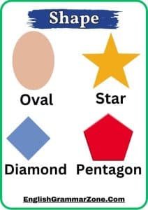 Weather Colors Shapes Vocabulary With Pictures
