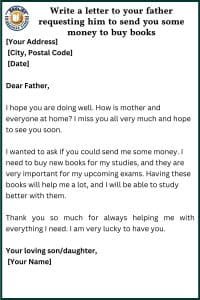 Write A Letter To Your Father