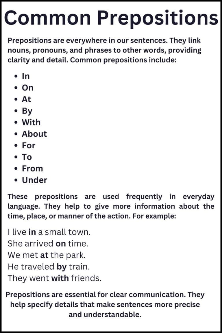 8 Parts Of Speech Definitions And Examples