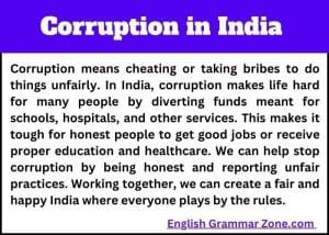 Paragraph On Corruption In India - [100 To 300 Words]